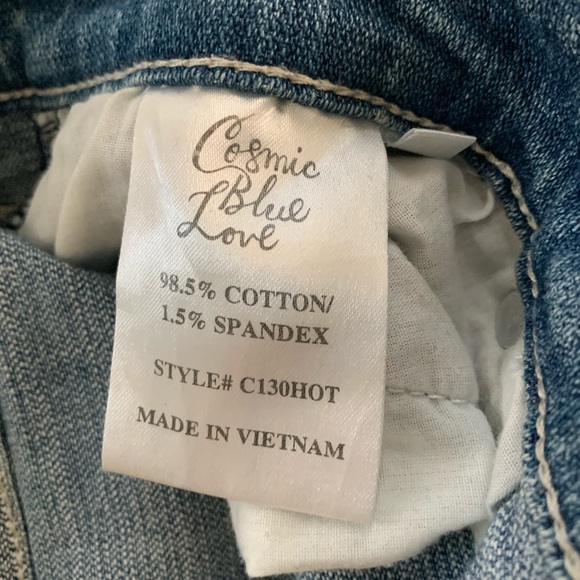 cosmic blue love | Jeans | Cosmic Blue Love Skinny Jeans | Poshmark
